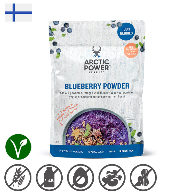 Arctic Power Berries Wild Blueberry Powder 70g – 營樂 NutriAlley